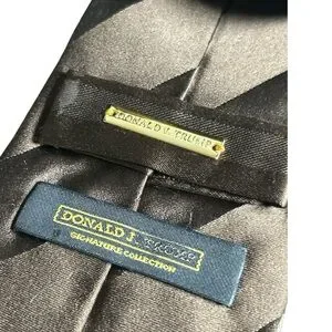 Donald J. Trump | Accessories | Donald J Trump Signature 0 Silk Brown ...